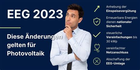 EEG 2023 Was ändert sich für Photovoltaikanlagen