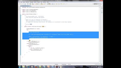 Java Interview Question And Answer Try Catch Finally When Do You Say An