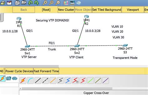 Securing VTP Domains Using Cisco Packet Tracer CCDTT