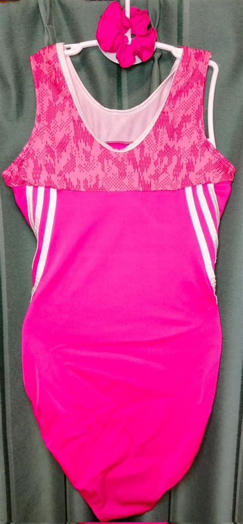 マカオスポーツクラブ on Twitter adidasのピンク色のレオタードシュシュ付き レオタード