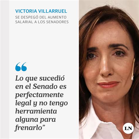 VICTORIA VILLARRUEL SE DESPEGÓ DE LOS AUMENTOS EN EL SENADO La