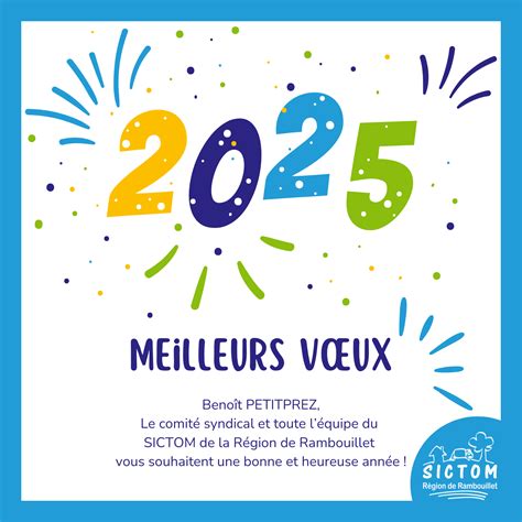 Meilleurs vœux 2025 SICTOM