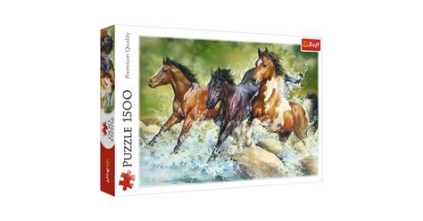 Trefl Puzzle Divlji Konji 1500 Delova Slika Puzzle Za Decu I Odrasle