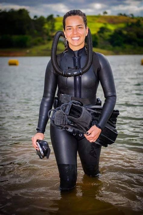 Drown Fan Scuba Girl Drowning Wetsuit Girl