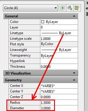 Using The Properties Palette In Autocad