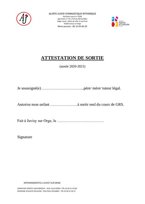 Lettre D autorisation De Sortie D ecole Comment Rédiger Une Demande D