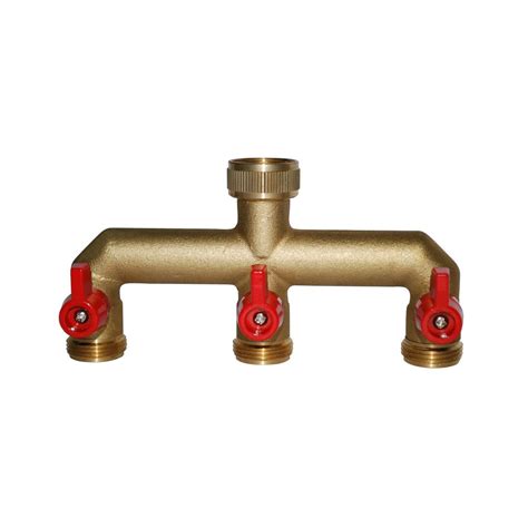 Collecteur Arrosage Laiton 3 Voies Et Tout L Arrosage De Jardin C