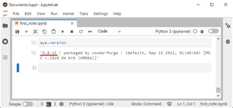 Jupyterlab Python