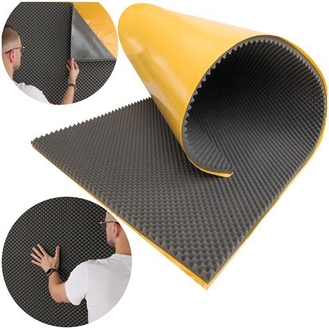PIANKA AKUSTYCZNA MATA WYGŁUSZAJĄCA Z KLEJEM 2cm panel sinusoidalny
