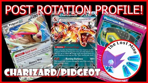 Charizard Ex Pidgeot Post Rotation Deck Profile YouTube
