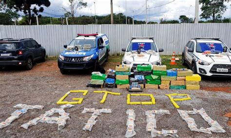 Polícia Militar apreende meia tonelada de drogas no Recanto das Emas