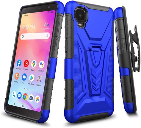 TCL ION Z TCL A3 A509DL TCL A30 Belt Clip Holster Kickstand Shock