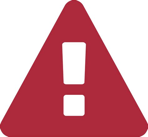 Transparent Background Warning Icon Png