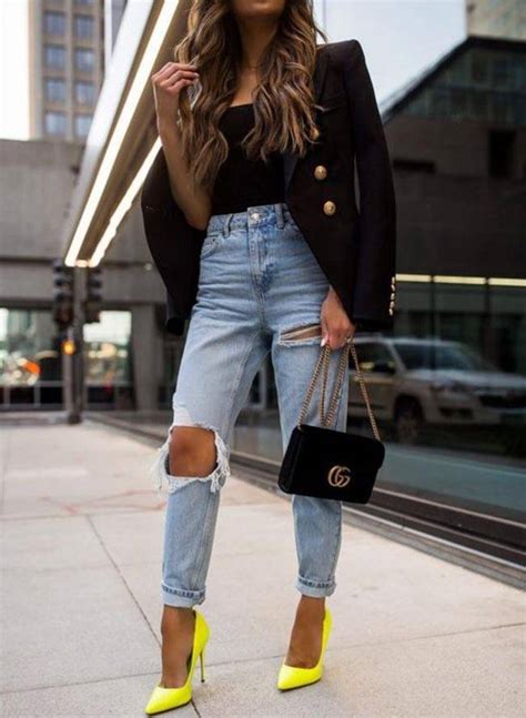 Introducir 82 Imagen Outfit Pantalon Mezclilla Claro Mujer Abzlocal Mx