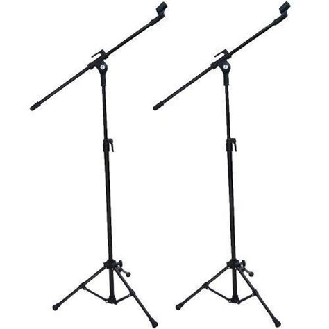 Kit Suporte Pedestal Girafa Para Microfone C Cachimbos Ask