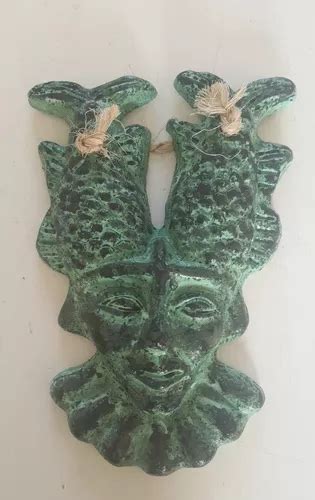 Mascara De Barro Figura Prehispanica Artesania Mexicana 05 En Venta En
