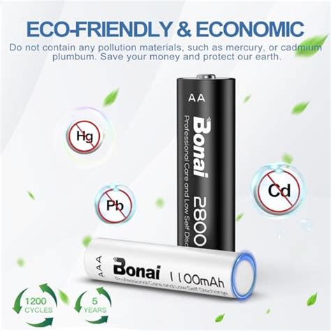 BONAI Batterie Ricaricabili AA AAA Recensione ConsiglioPro It