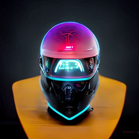 Tesla Robot Realistic High Tech Future 4k Helmet Midjourney