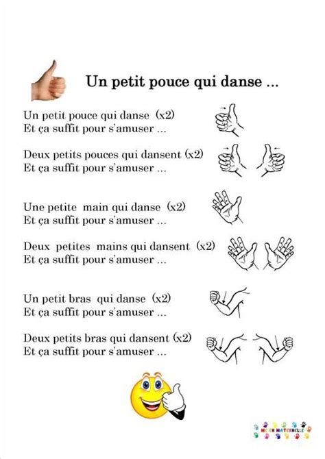 Mc En Maternelle Une Ann E En Maternelle Ps Et Gs Comptines