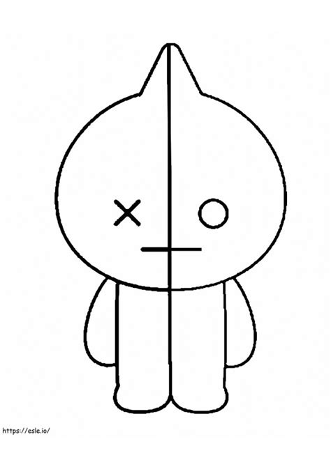 Personajes BT21 Dibujos Para Colorear Dibujos Para Colorear
