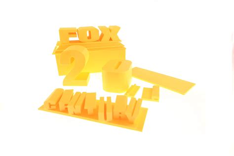 20th Century Fox Logo Build Construction Set Toy Pretend Play Etsy