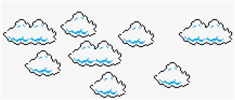 Super Mario Bros 8 Bit Cloud Png Transparent Png Transparent Png