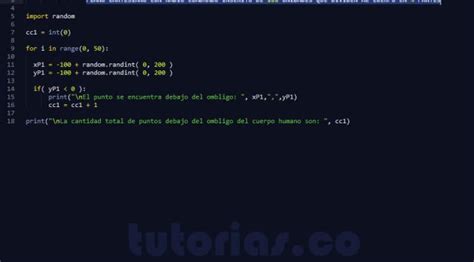 Ciclo For Python Puntos Cuadrantes Inferiores Tutorias Co