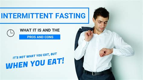 Intermittent Fasting Unveiling The Pros And Cons YouTube