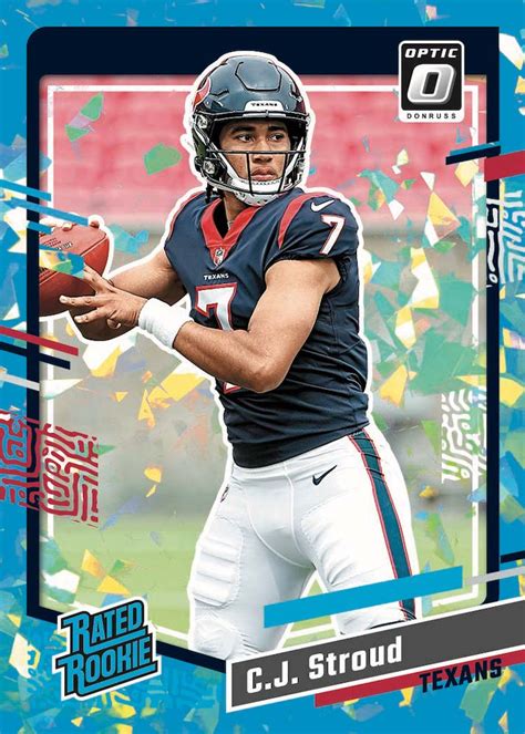 2023 Donruss Optic Football Checklist Team Set Details Box Info