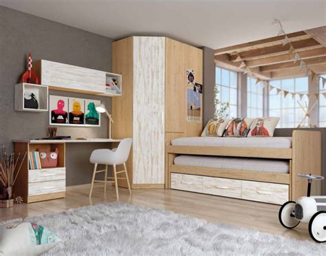 Dormitorio Juvenil Completo June Benicolchón