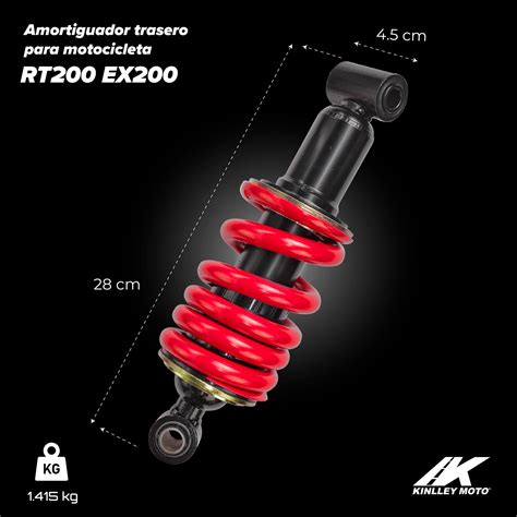 Bicimex Detalles Amortiguador Trasero Para Motocicleta RT200 EX200