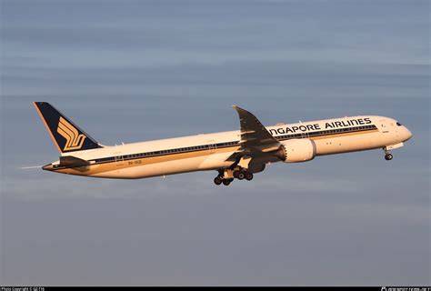 9V SCD Singapore Airlines Boeing 787 10 Dreamliner Photo By GZ T16 ID
