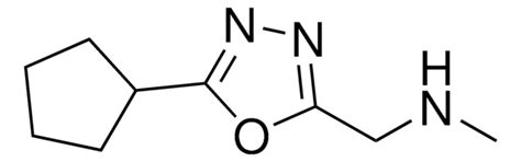 5 Cyclopentyl 1 3 4 Oxadiazol 2 Yl N Methylmethanamine AldrichCPR