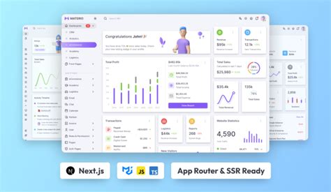 Materio Free MUI NextJS Admin Template