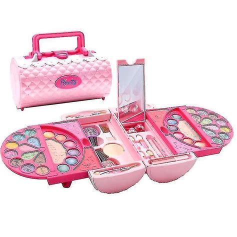 Kit de maquiagem infantil para meninas kit de maquiagem para crianças