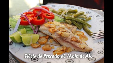 Recetas De Filete De Pescado Al Mojo De Ajo