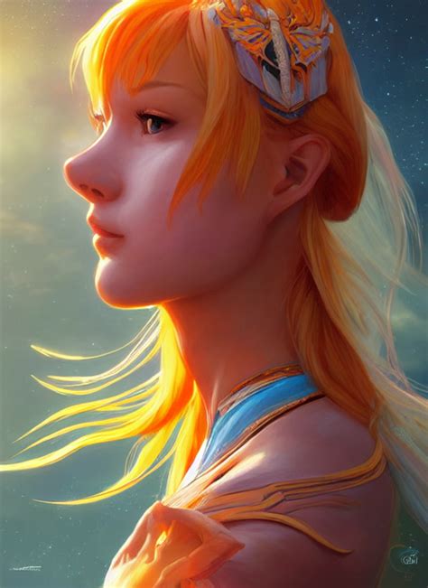 Prompthunt Symmetry Portrait Of Sailor Venus Alien In The Style Of