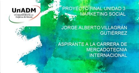UnADM Mercadotecnia Internacional