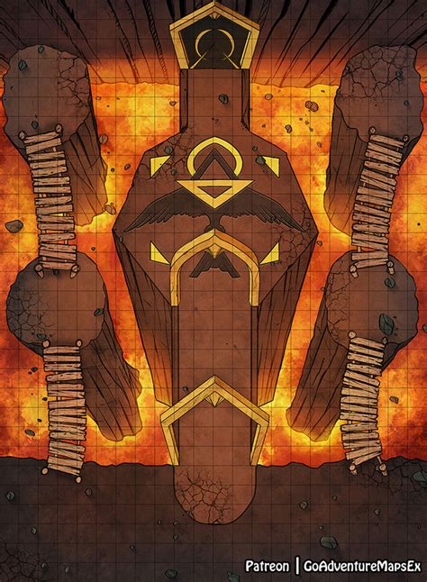 Lava Pass Public Goadventuremaps On Patreon Dungeons And Dragons Homebrew Dandd Dungeons And