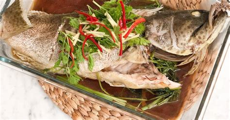 Resep Ikan Kerapu Tim Hongkong Oleh Evani Valencia Cookpad