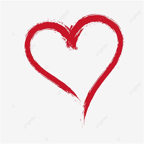 Pincel Efecto Pincel Rojo PNG Dibujos De Gules Cepillo Cepillo De