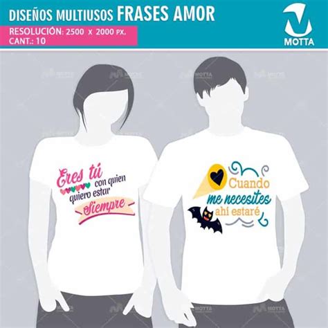 Dise Os Frases Amor Para Estampado Multiuso