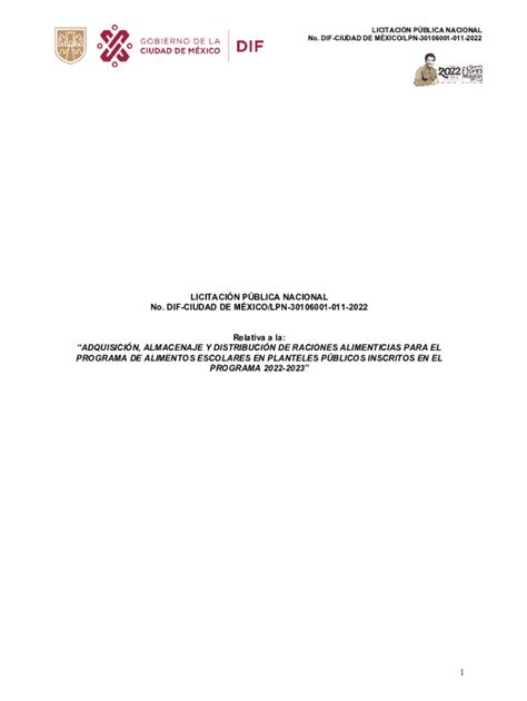 Completable En L Nea Licitacin Pblica Electrnica Nacional N De
