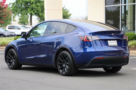 Tesla Model Y Long Range Awd Tesla Model Y Deep Blue