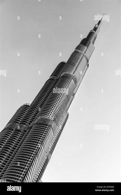 Burj Dubai el rascacielos más alto del mundo en Dubai Emiratos Árabes