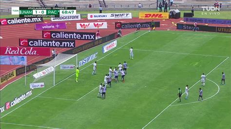Goool Juan Ignacio Dinenno Anota Para Pumas Unam Deportes Liga Mx
