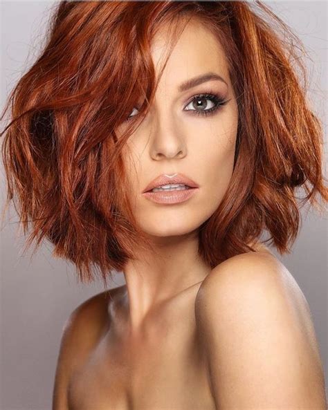 27 top idées de balayages cuivrés sur brune