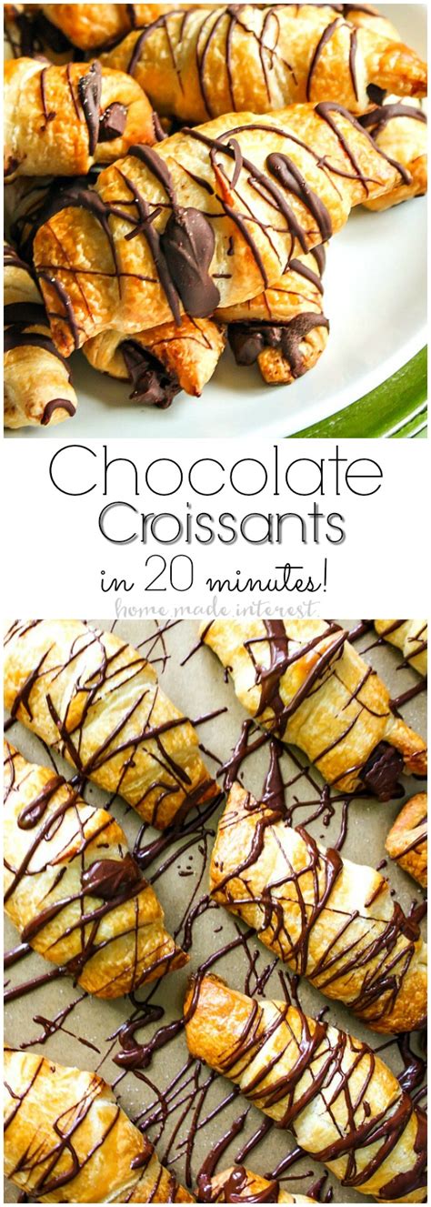 Easy Chocolate Croissant Recipe Home Made Interest