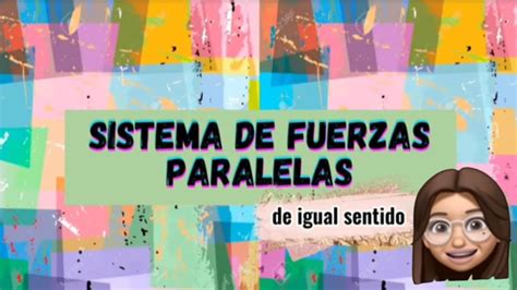 SISTEMA DE FUERZAS PARALELAS de igual sentido Método analítico y