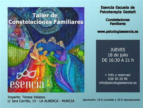 Taller Constelaciones Familiares Jueves 18 De Julio